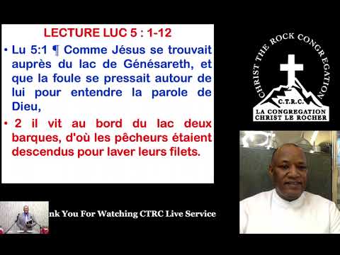ÉTUDIONS LA BIBLE 71ÈME SESSION LA PÊCHE MIRACULEUSE DE PIERRE LUC 5 ...