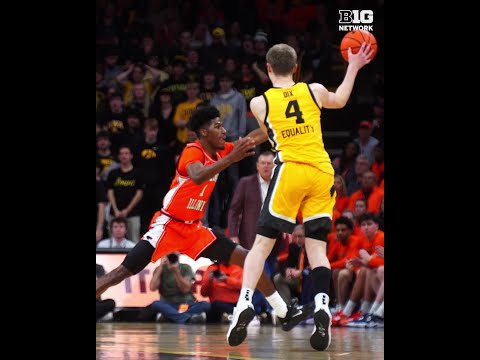 Kris Murray Beats the Buzzer vs. Illijnois | Iowa Basketball