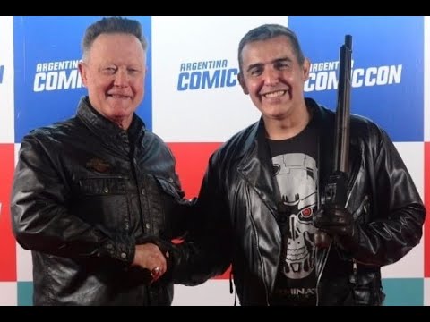 JULIO NIEVA - Conociendo a Robert Patrick (T-1000)