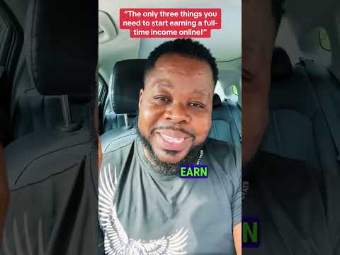 The 3 Things You Need to Earn a Full-Time Income Online #EarningFullTimeIncomeOnline