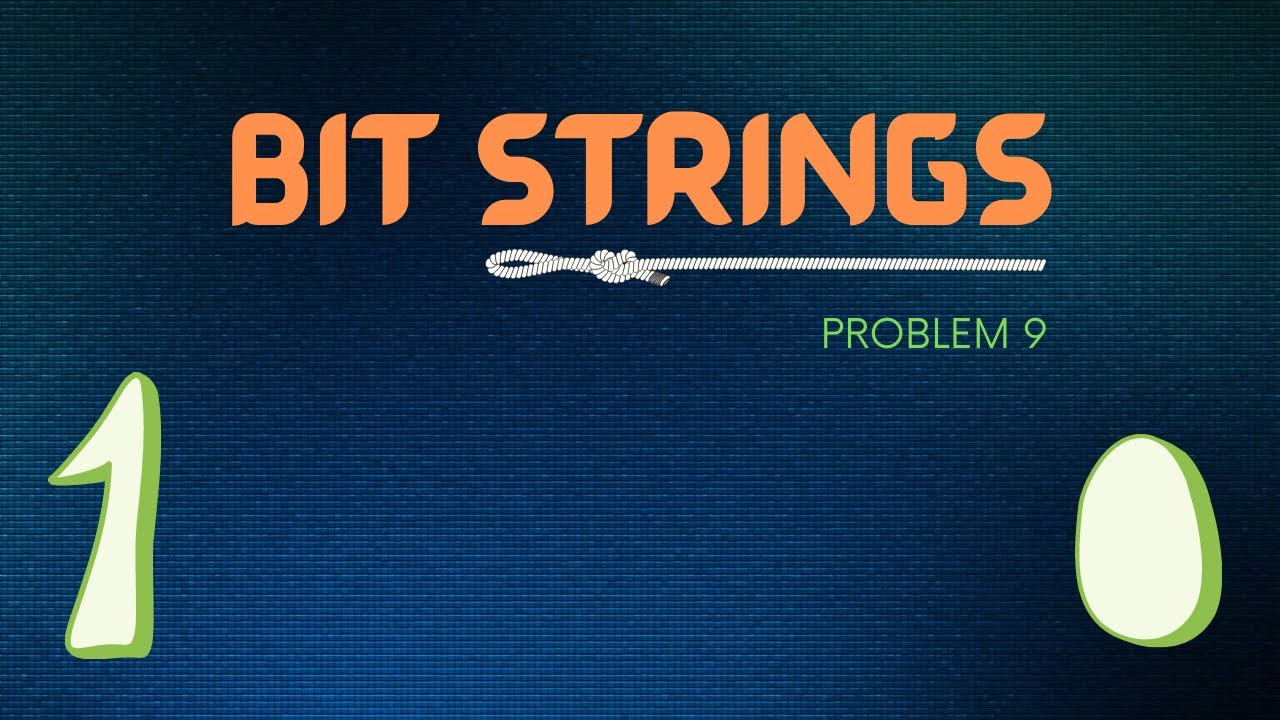 BIT STRINGS | CSES PROBLEMSET SOLUTION | PROBLEM 9