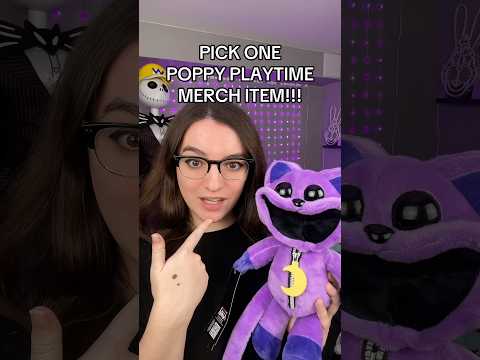 Pick ONE Poppy Playtime Merch Item!!! #poppyplaytime #smilingcritters #affiliate #catnap #huggywuggy