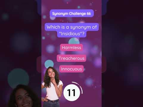 Can You Find the Synonym? 🧠 | Test Your Vocabulary!