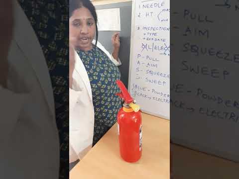 fire accidents and extinguisher use in kannada..  must know