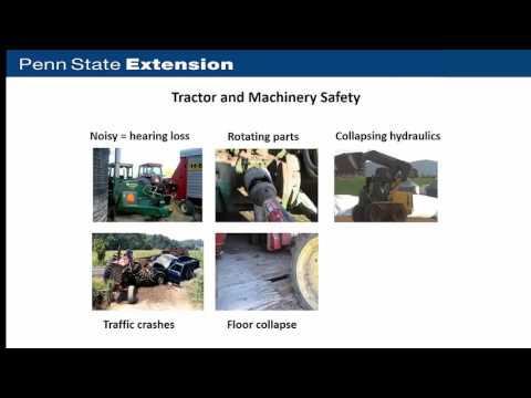 An Overview of Work Safety and Health Issues on Dairy Farms