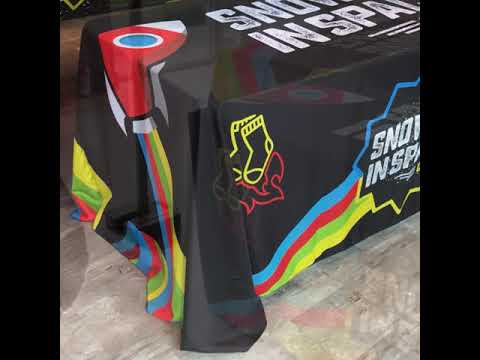 Custom Table Covers for Trade Shows & Events | Instant Promotion Inc