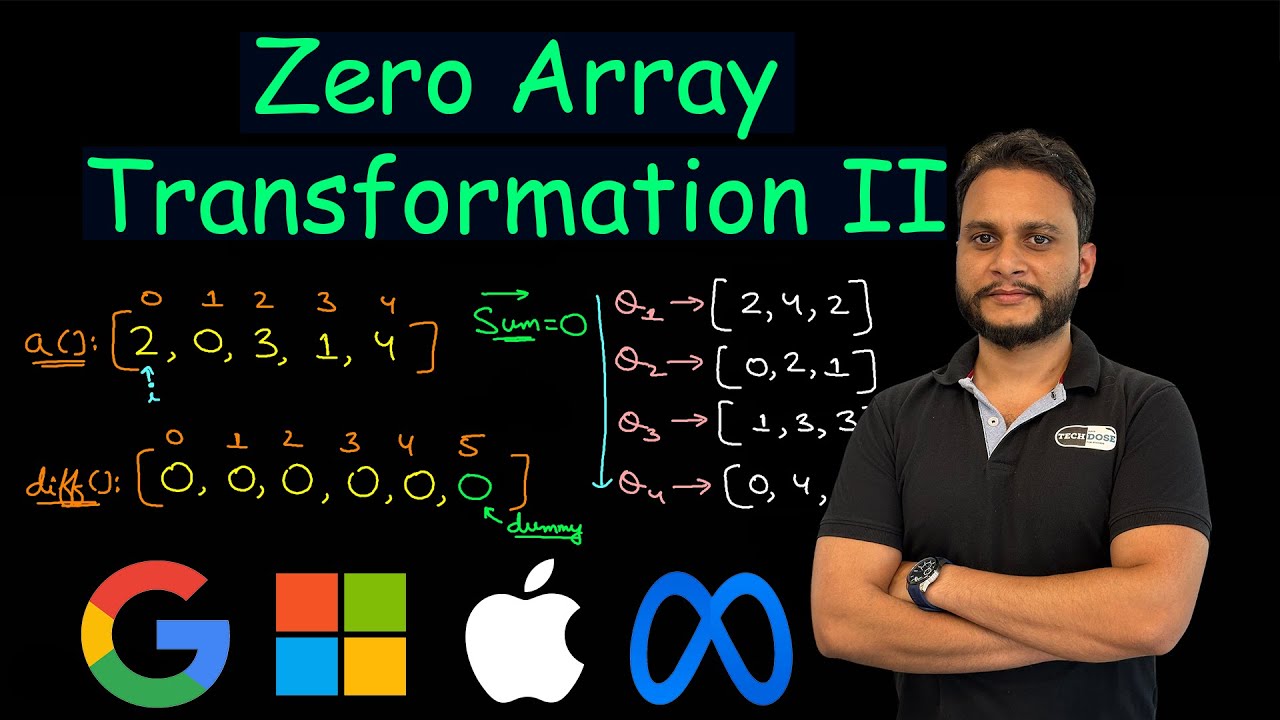 Zero Array Transformation II | Leetcode 3356