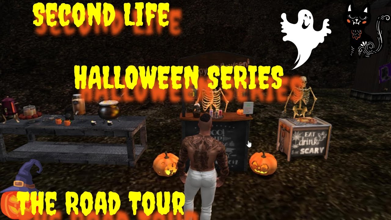 The Halloween Road Tour - Swallowed by Hell House | Second Life