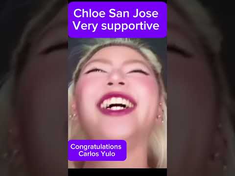 Carlos Yulo’s Girlfriend Chloe San Jose Very Supportive 😍 #trending video #viralvideo