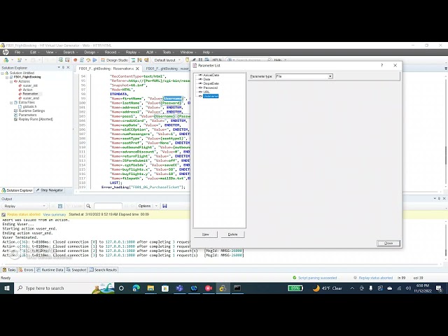 Understanding Parameterization Options in LoadRunner | Galaxy.ai | Galaxy.ai