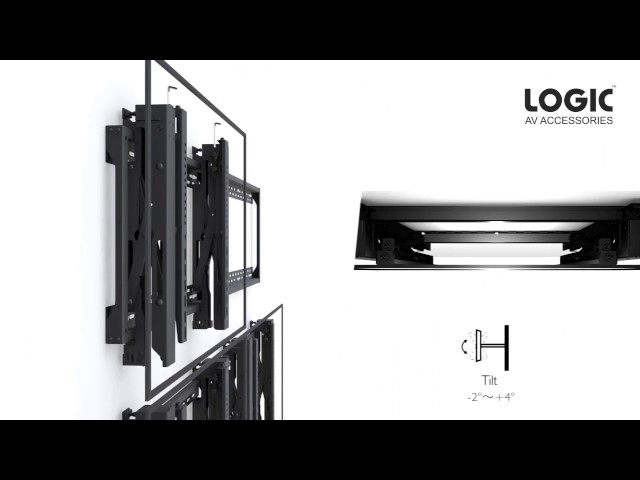 Logic Display Mounts - Logic LGF-98 Fixed Wall Mount Trader - Retailer ...
