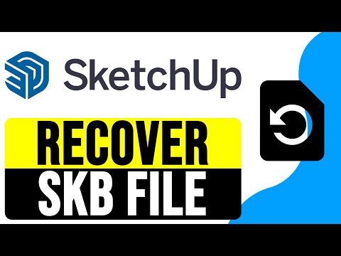 How to RECOVER SKETCHUP FILE from SKB 2025 | Retrieve SketchUp Backup File | SKB to SKP Conversion