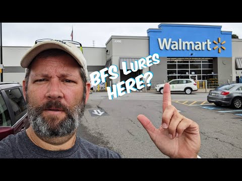 Budget BFS Fishing Lures at Walmart and the Tale of 3 SNAPS!