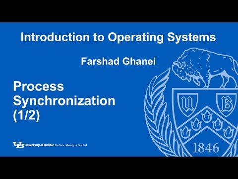 Intro to OS - Process Synchronization (1/2)