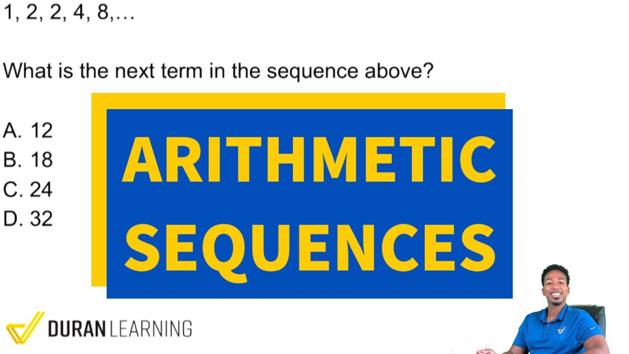 ASVAB Arithmetic Reasoning - Arithmetic Sequences (Practice Question Walkthrough Solution Video)