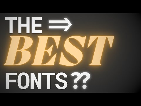 Ranking The BEST Programming Fonts