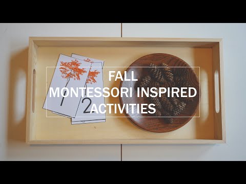 Autumn / Fall | Montessori Inspired Activities for Toddlers & Preschoolers | Fall Activities