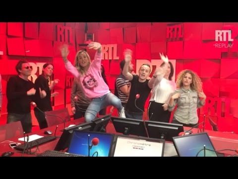 Ophélie Winter sets RTL Studio 4 alight