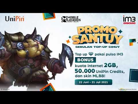 Top Up Diamond MLBB di UniPin Pakai IM3