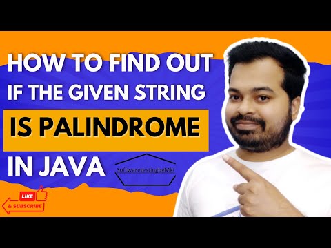 Check if given String is Palindrome in Java? | Google SDET Round 2 Interview Question