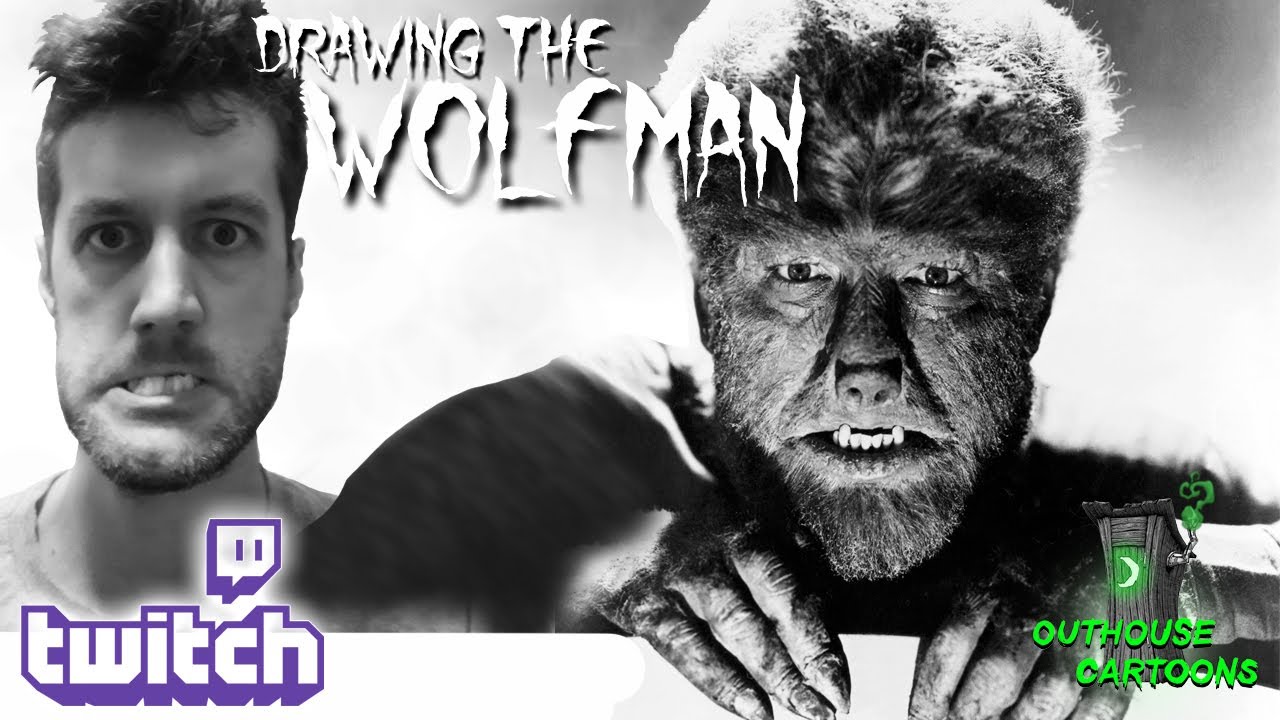 Drawing The Wolfman (timelapse)