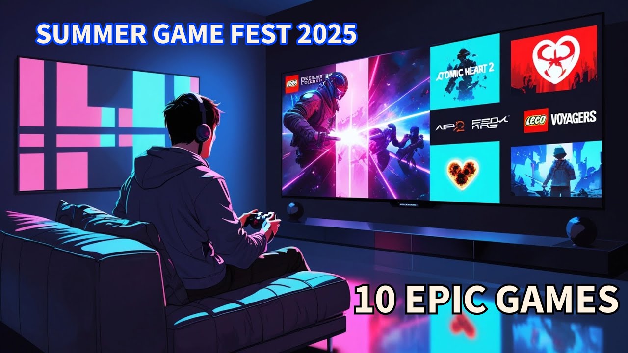 10 EPIC Games Revealed at Summer Game Fest 2025 – You NEED to See These!