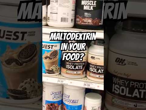 What is Maltodextrin in Your Food?