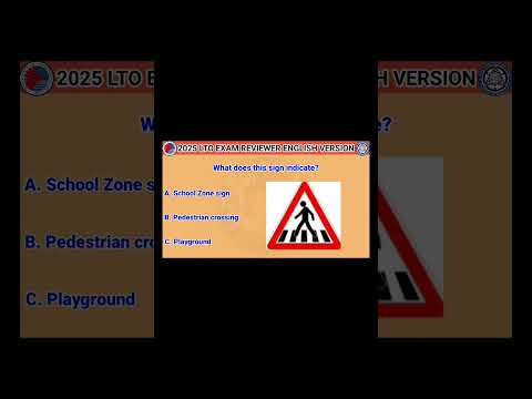 LTO EXAM REVIEWER ENGLISH VERSION NON-PROFESSIONAL DRIVER'S LICENSE PART 840
