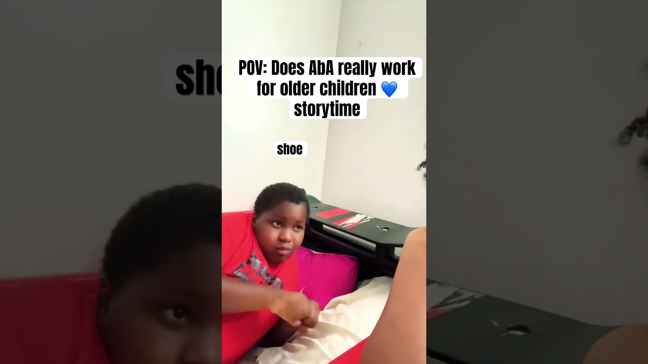 Does ABA Therapy Work for Older Autistic Kids #storytime #autistic #aba ￼