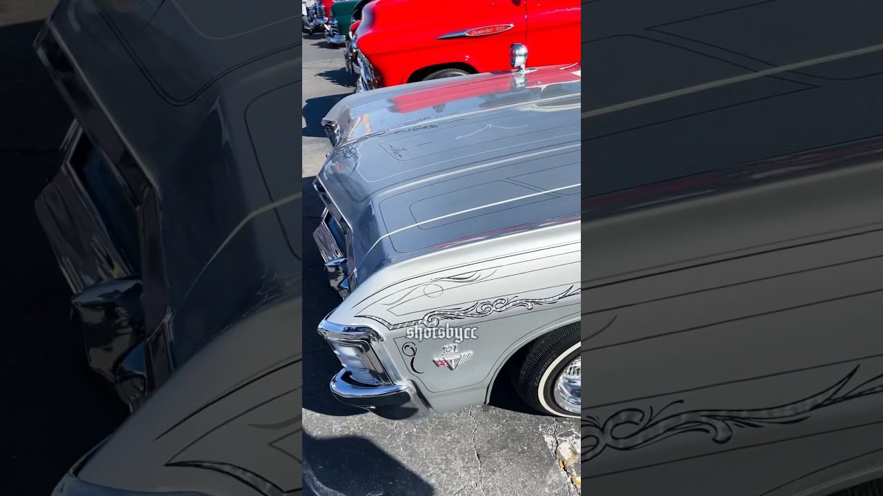 𝐓𝐡𝐞 𝐏𝐢𝐧𝐬𝐭𝐫𝐢𝐩𝐢𝐧𝐠 𝐎𝐧 𝐓𝐡𝐢𝐬👌🏽| #Caprice #Chevy #Lowriders #WestCoast #Pinstripe