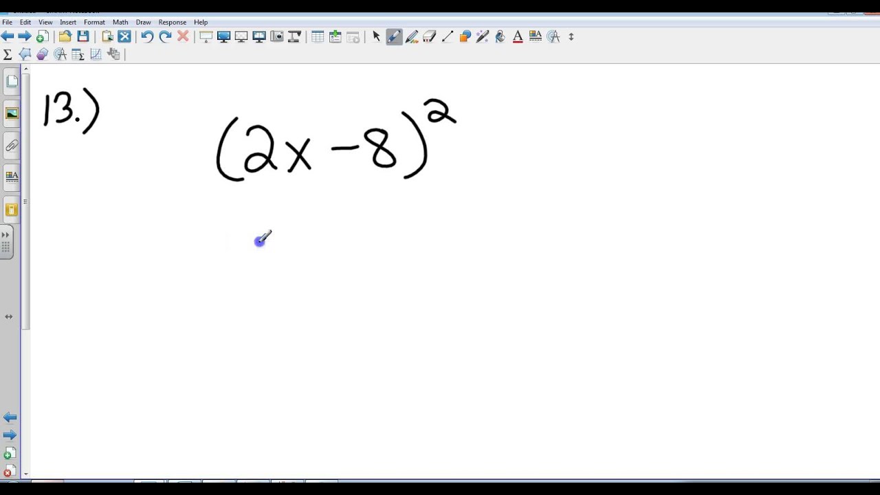 Algebra I Semester Final Review Chapter 7
