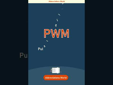 PWM Abbreviation stands for, PWM Abbreviation Full Form, What does PWM mean #shorts #gk