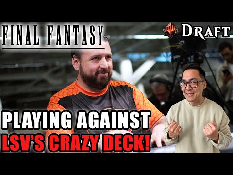 I Battled LSV And His Insane Draft Deck | Final Fantasy Draft | MTG Arena