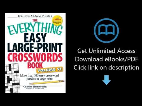 The Everything Easy Large-Print Crosswords Book, Volume VI: More Than 100 Easy Crossword Puzzles in