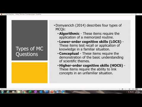 Is Two Better than One? Writing Two-Tiered Multiple Choice Items
