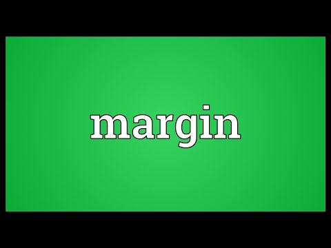 Margin Meaning