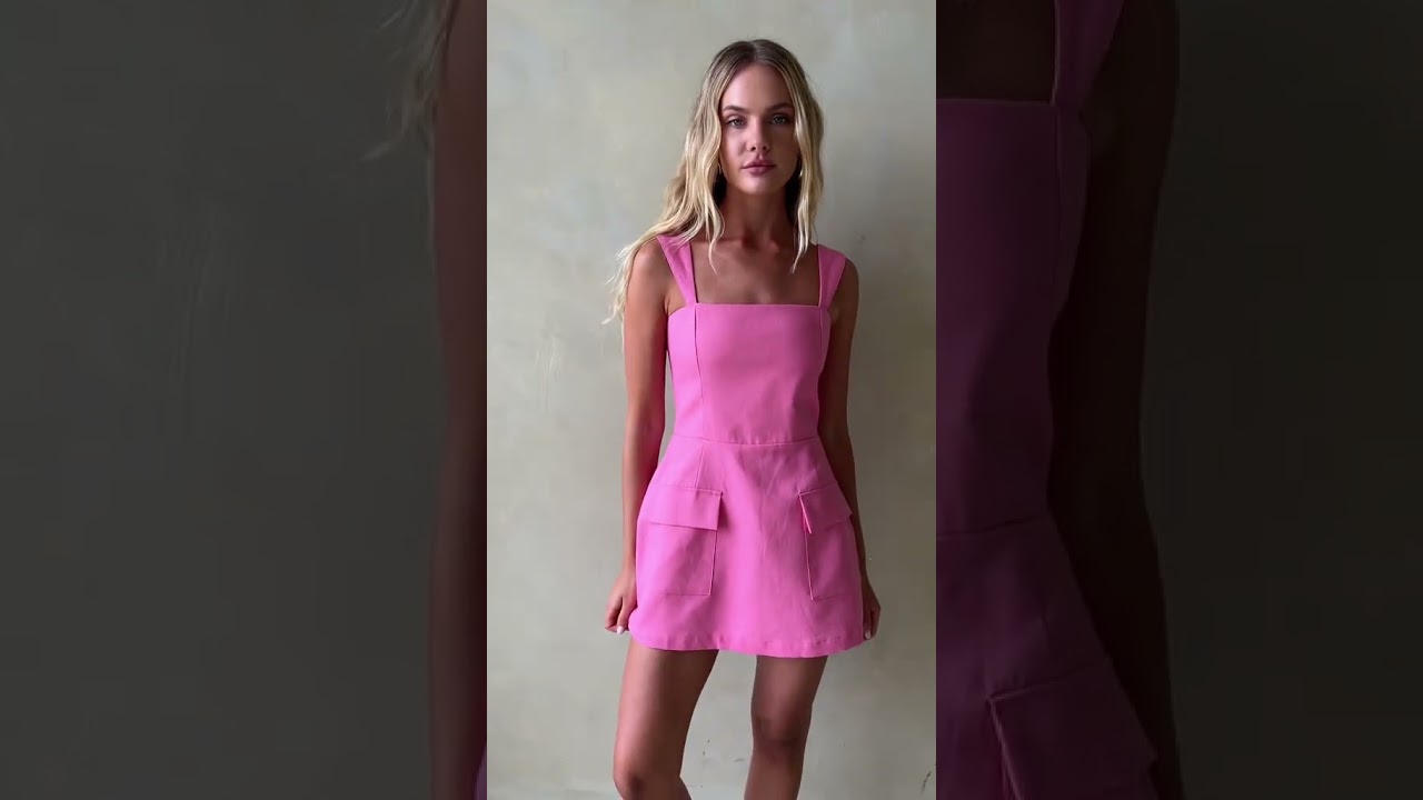Mellie Romper Mini Dress