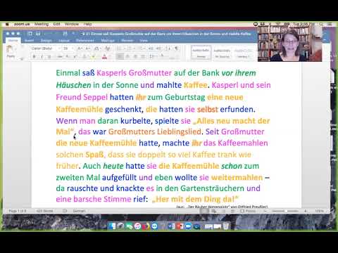 Capital letters in German - an introduction