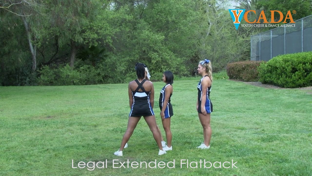 YCADA Cheer - Glossary - Flatback