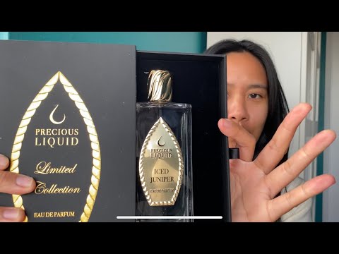 Trying The 3 Newest Precious Liquid Fragrances (Iced Juniper, Yuzu Vetyver, Sweet Tonka)