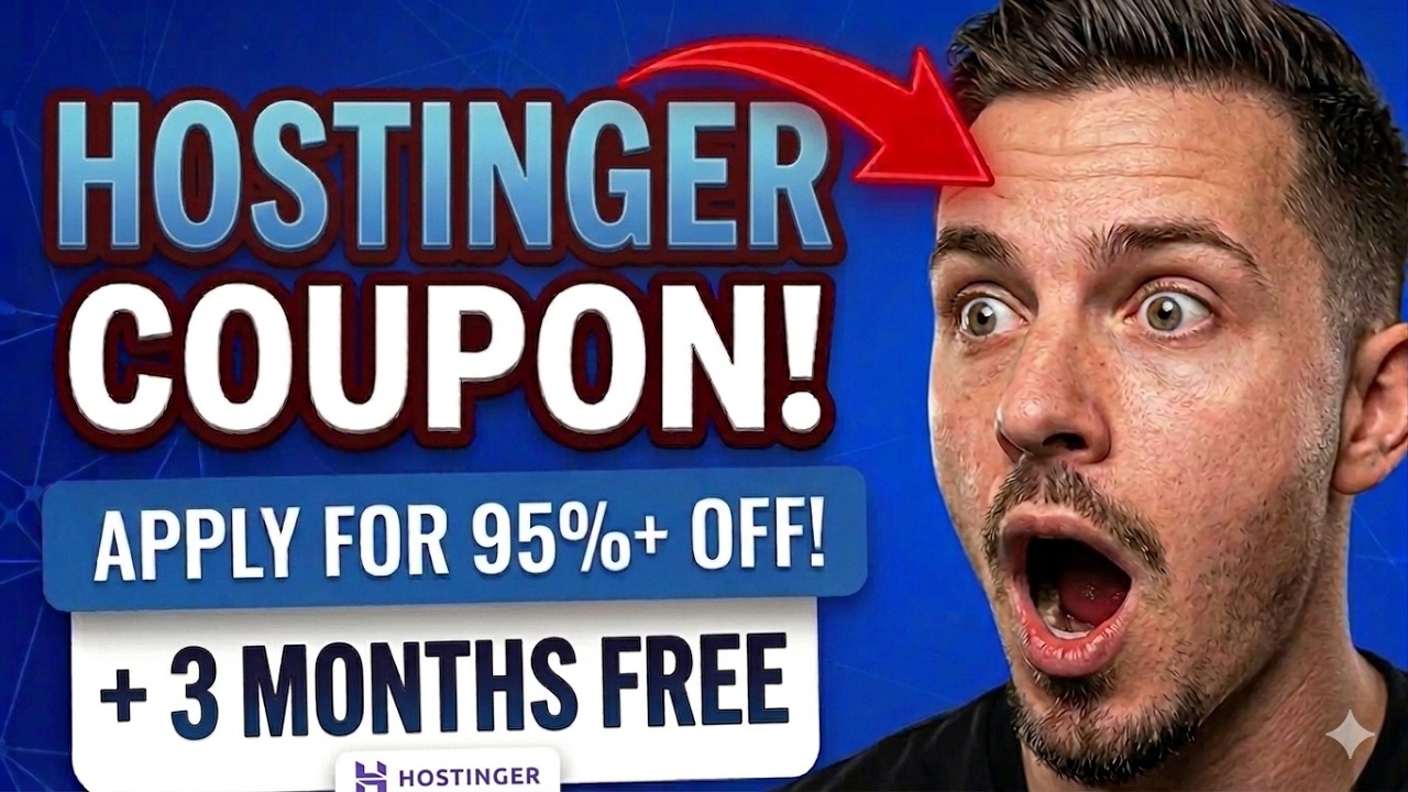 Hostinger Coupon Code 💸 Get EXCLUSIVE Hostinger Discount Code