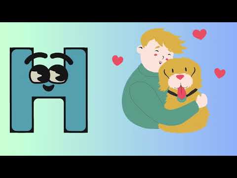 Starts with letter “H” easy words for kids #kids academy #manosha #letter “H”