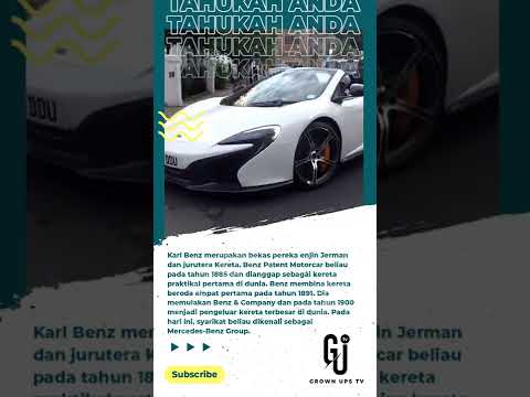pencipta kereta pertama di dunia #shorts