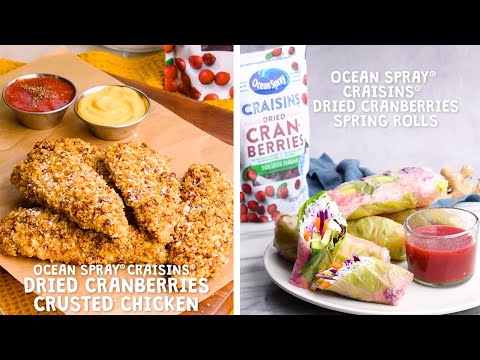 Discover 5 Surprising Ways to Use Ocean Spray® Craisins® Dried Cranberries!
