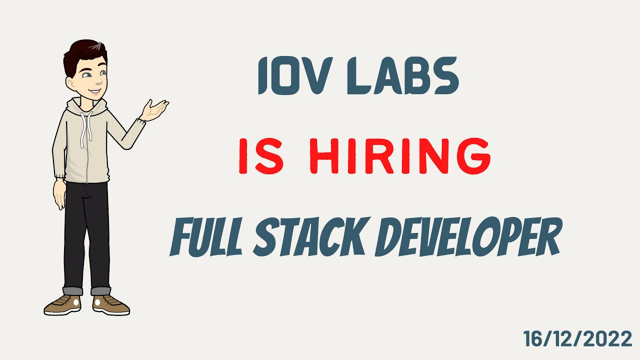 Hiring Full Stack Developer | Remote Software Engineer Jobs | tech Jobs | Remote Jobs