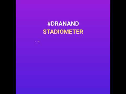 What is stadiometer ? #aiims2018 #pediatricsbydranand