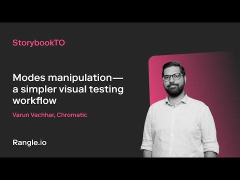 Modes manipulation: a simpler visual testing workflow by Varun Vachar