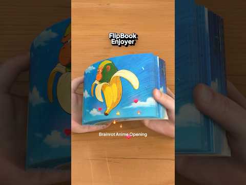 Brainrot Anime Opening - FlipbookEnjoyer #short #shorts #flipbook #aiscream #γγγΈγ§γ―γγ»γ«γ€ #γγγ»γ«