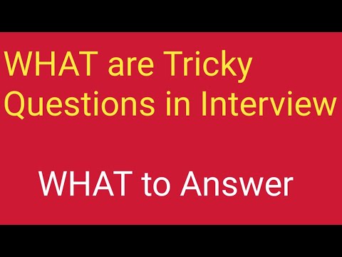 What are Tricky Questions of an Interview #Raadha Life Coach