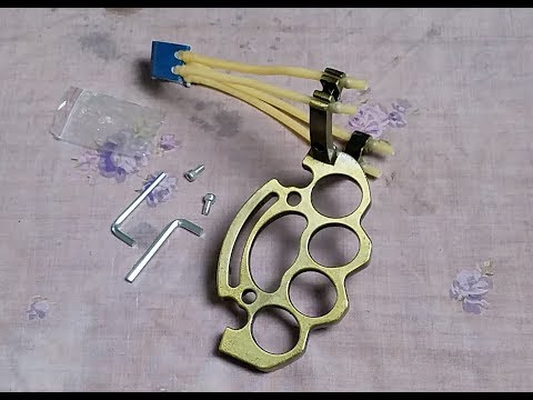 Brass knuckle slingshot short